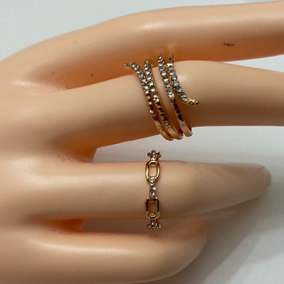 unbranded | Jewelry | Vintage 2pc Gold Tiny Rings | Poshmark